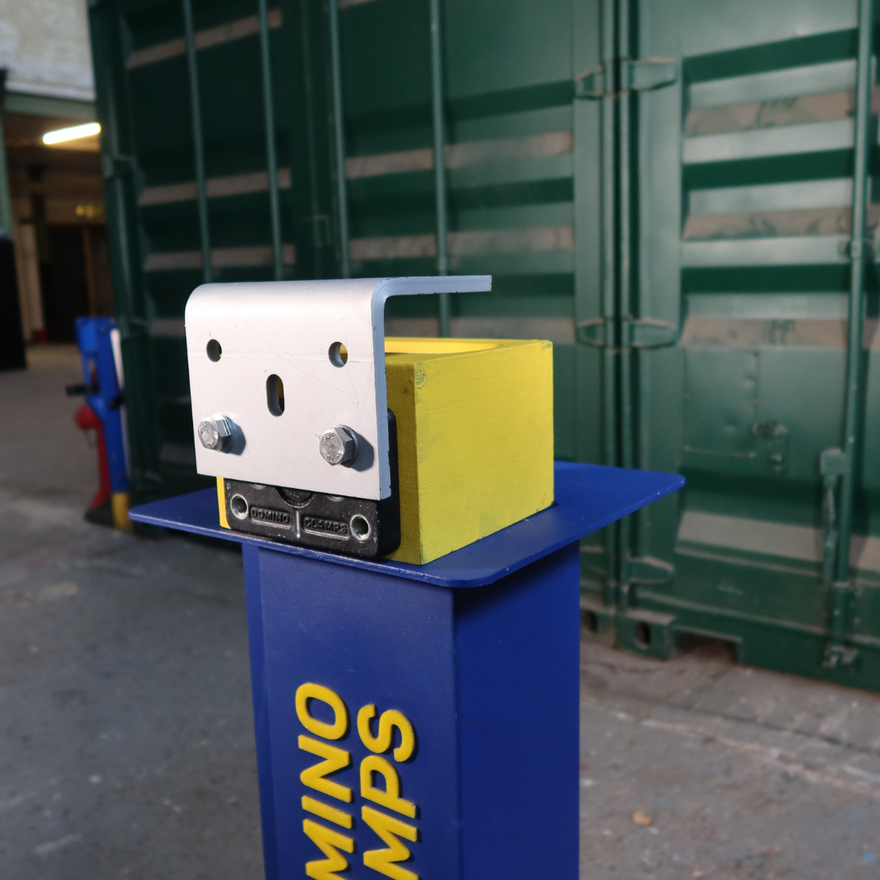 Shipping Container Angle Bracket | Domino Clamps