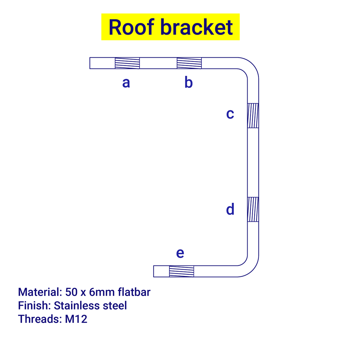 Shipping Container Roof Brackets | Domino Clamps