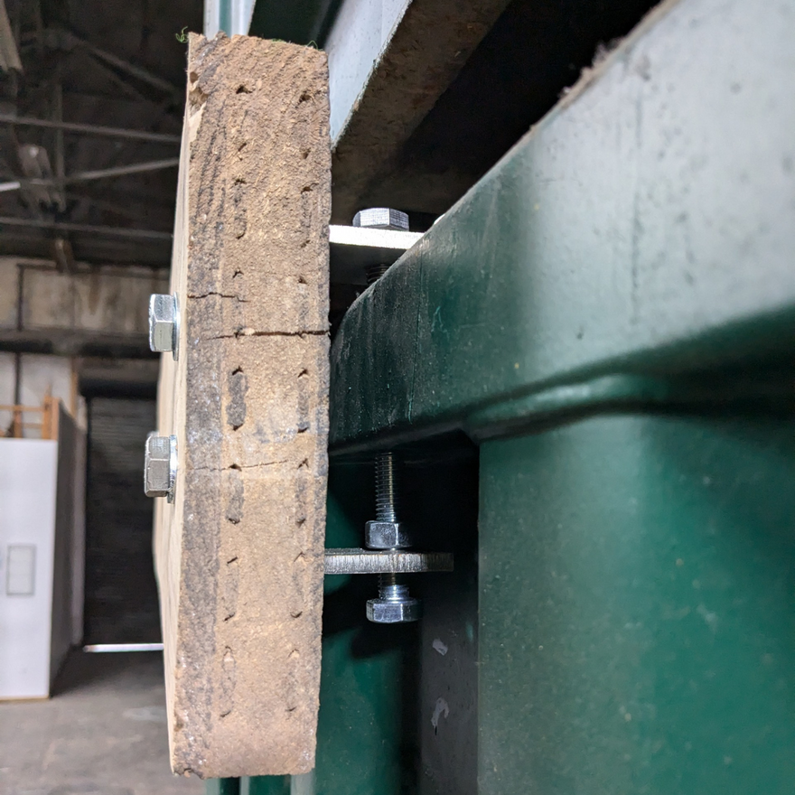 Shipping Container Roof Brackets | Domino Clamps