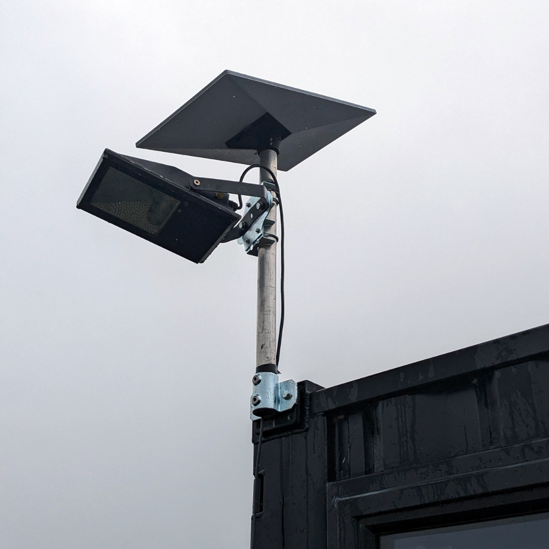 Shipping Container Utility Pole & Accessories | Domino Clamps