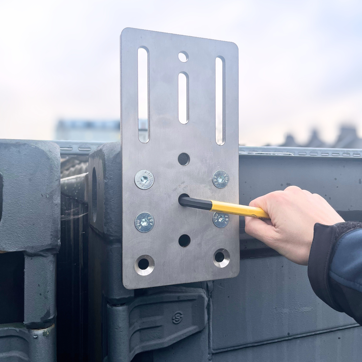 Buy Shipping Container Brackets – Versatile Use | Domino Clamps